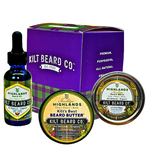 Kilt Beard Co | Premium Beard Oils, Butters, Balms & Grooming Kits – KiltBeardCo