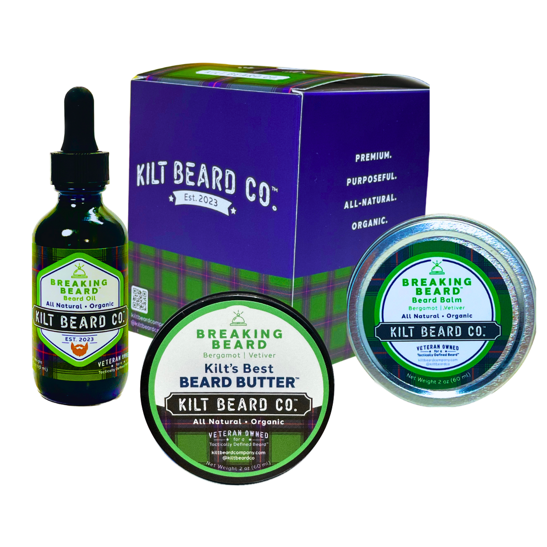Kilt Beard Co | Premium Beard Oils, Butters, Balms & Grooming Kits – KiltBeardCo